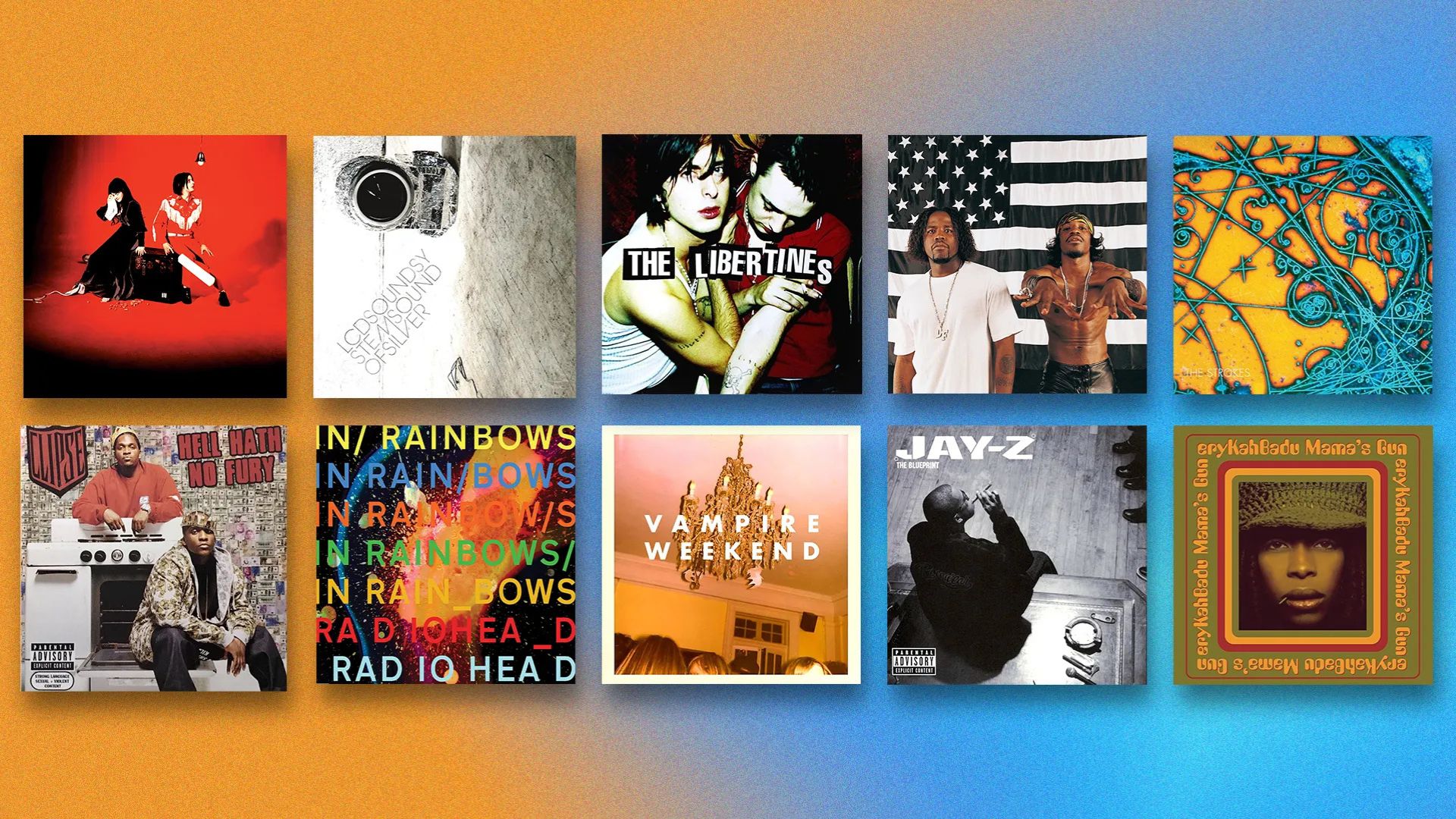 Top 10 Albums That Defined the 2000s